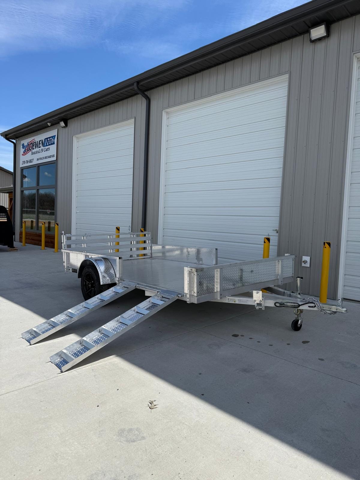 Shop Aluminum Trailers At Loewen 1776 Outdoors